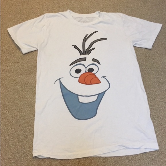 Disney | Tops | Disney Olaf Frozen Adult Tshirt | Poshmark